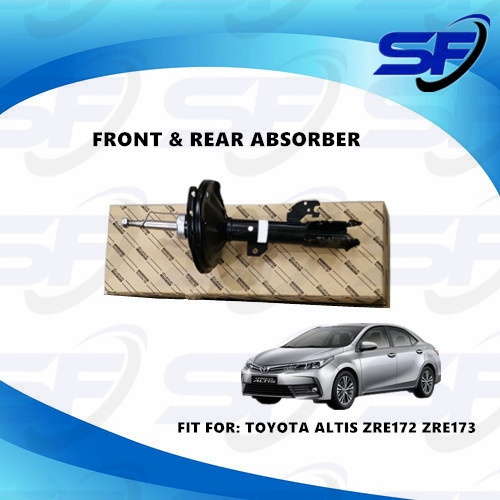 TOYOTA ALTIS ZRE172 ZRE173 2014 YEAR FRONT REAR ABSORBER 1 PAIR ...