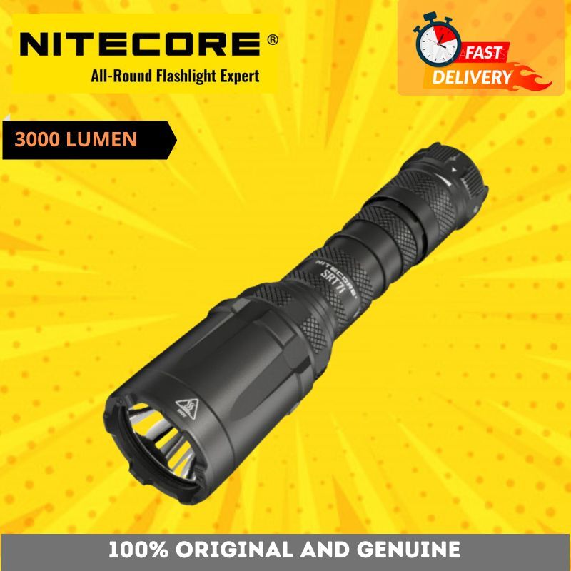 🔥100% ORIGINAL🔥 Nitecore SRT7i LUMINUS SFT-70 Tactical Flashlight ...