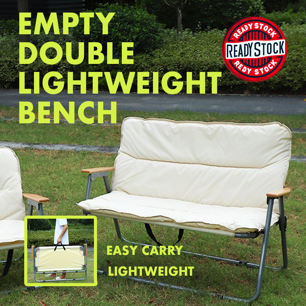 Stylish Supreme Lightweight Double Seats Aluminium Folding Chair ...