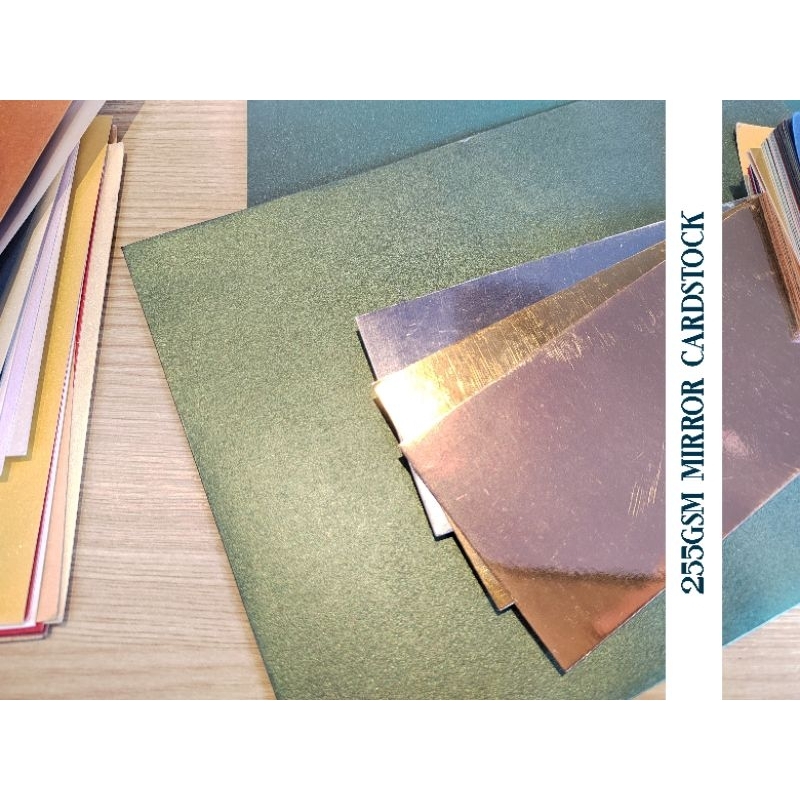 Mirror Cardstock Series 10S / A4 CUTS (255GSM) Suitable for Caketopper ...