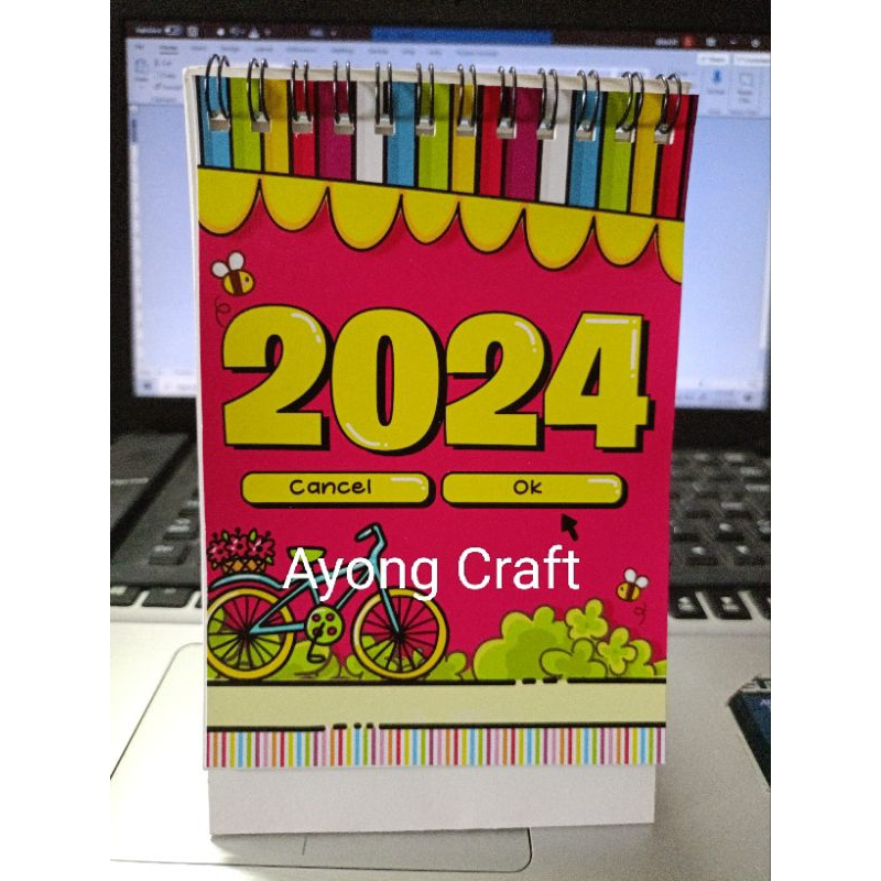 Stand Calendar 2024 lA6 | Shopee Malaysia