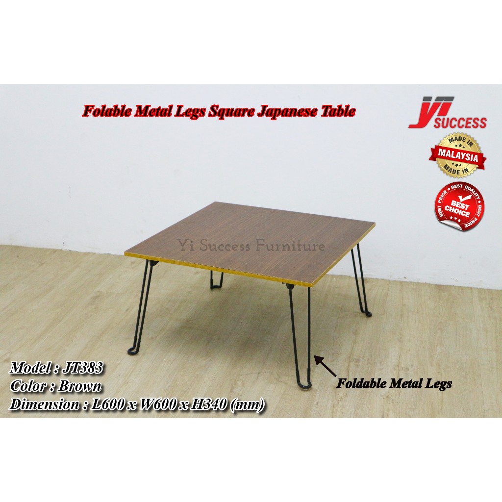 Yi Success Foldable Design Japanese Table / Meja Jepun Lipat / Space ...