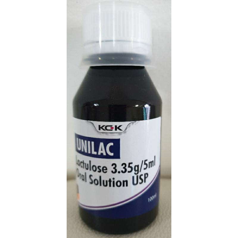 New Ready Stock KCK Unilac Lactulose 3.35g/5ml Oral Solution USP 100ml Per Bottle(Exp Apr 2026 ...