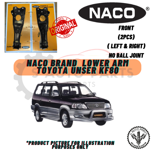 TOYOTA UNSER KM36 / KF80 FRONT ( LEFT & RIGHT) LOWER ARM -BRAND 100% ...