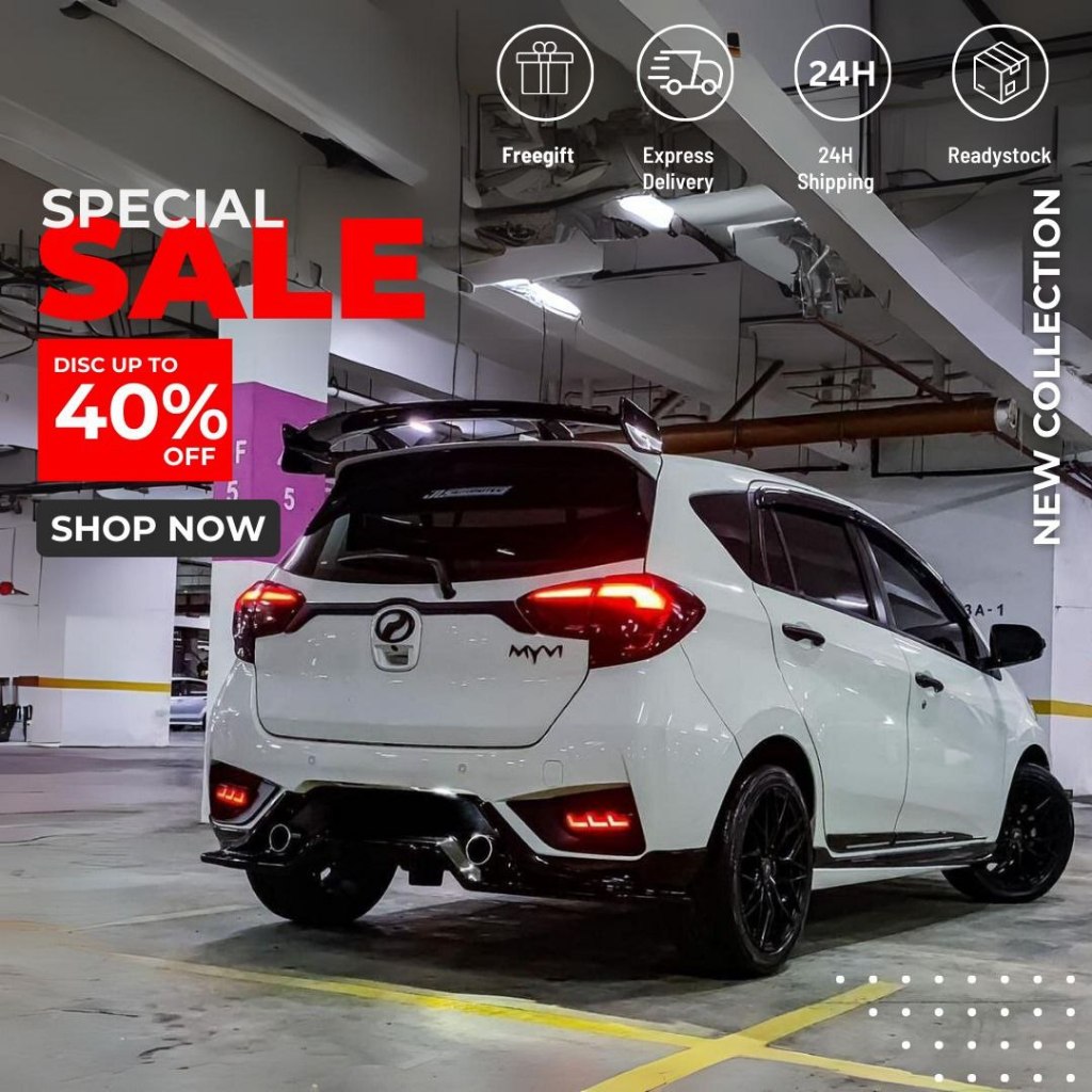 #ORIGINAL #READYSTOCK PERODUA MYVI GEN 3 MZ STYLE TY192 | Shopee Malaysia