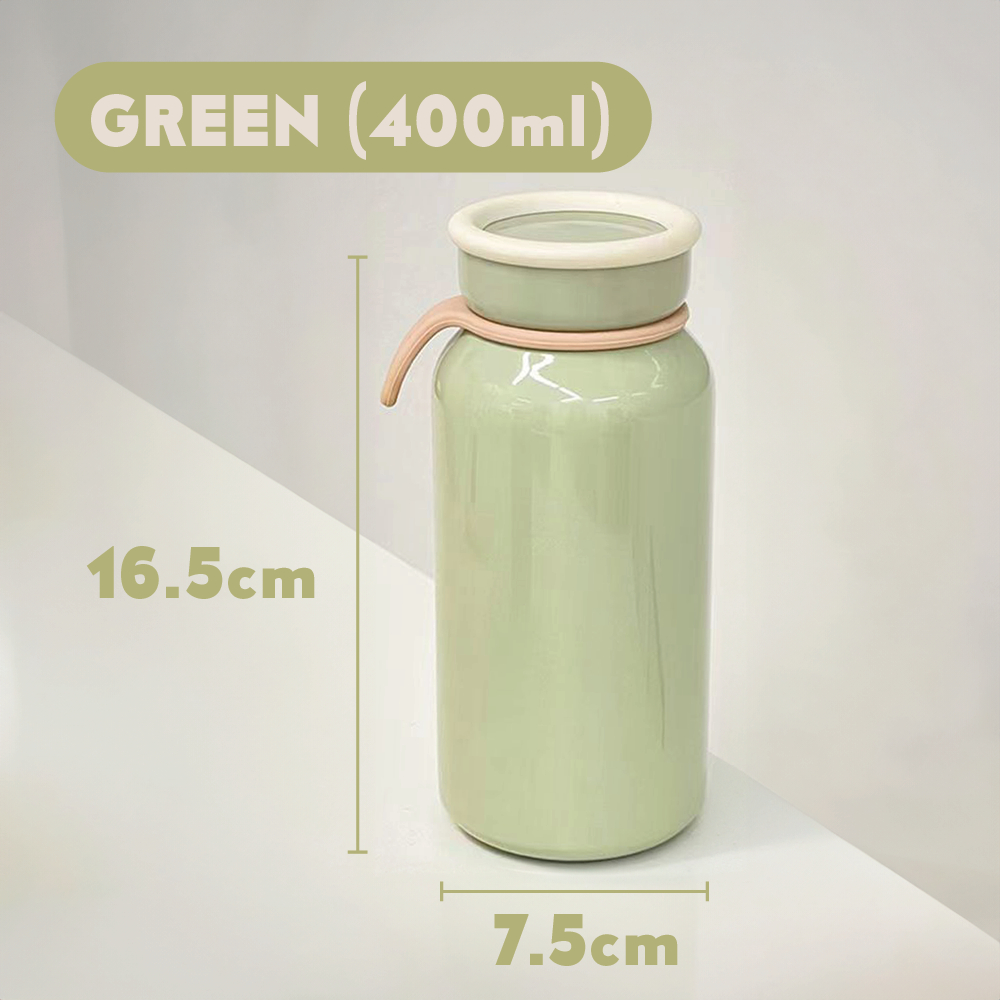 Japanese Milk Bottle Stainless Steel Vacuum Flask Bottle 304 Cute Cup ...