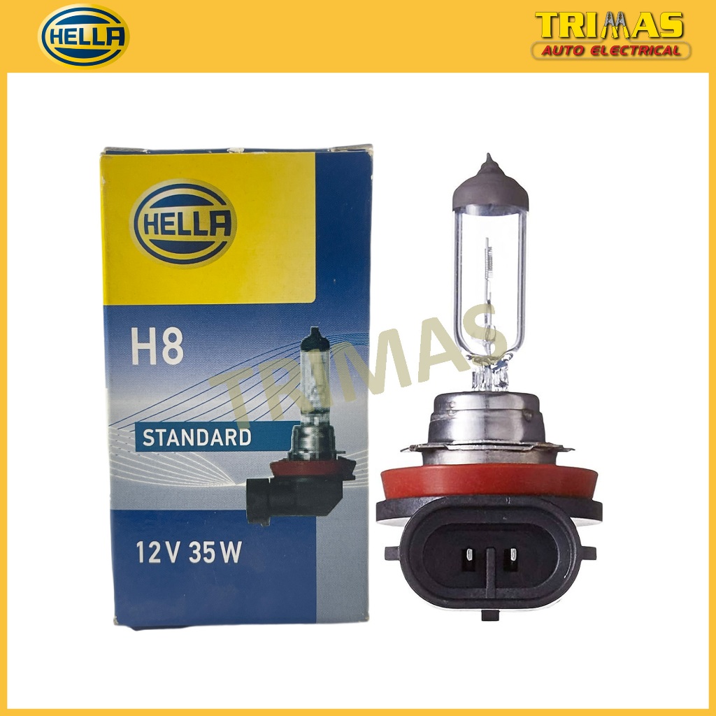 Original Hella H8 12V 35W Halogen Bulb Perodua Myvi Sport Light Mentol Kereta | Shopee Malaysia