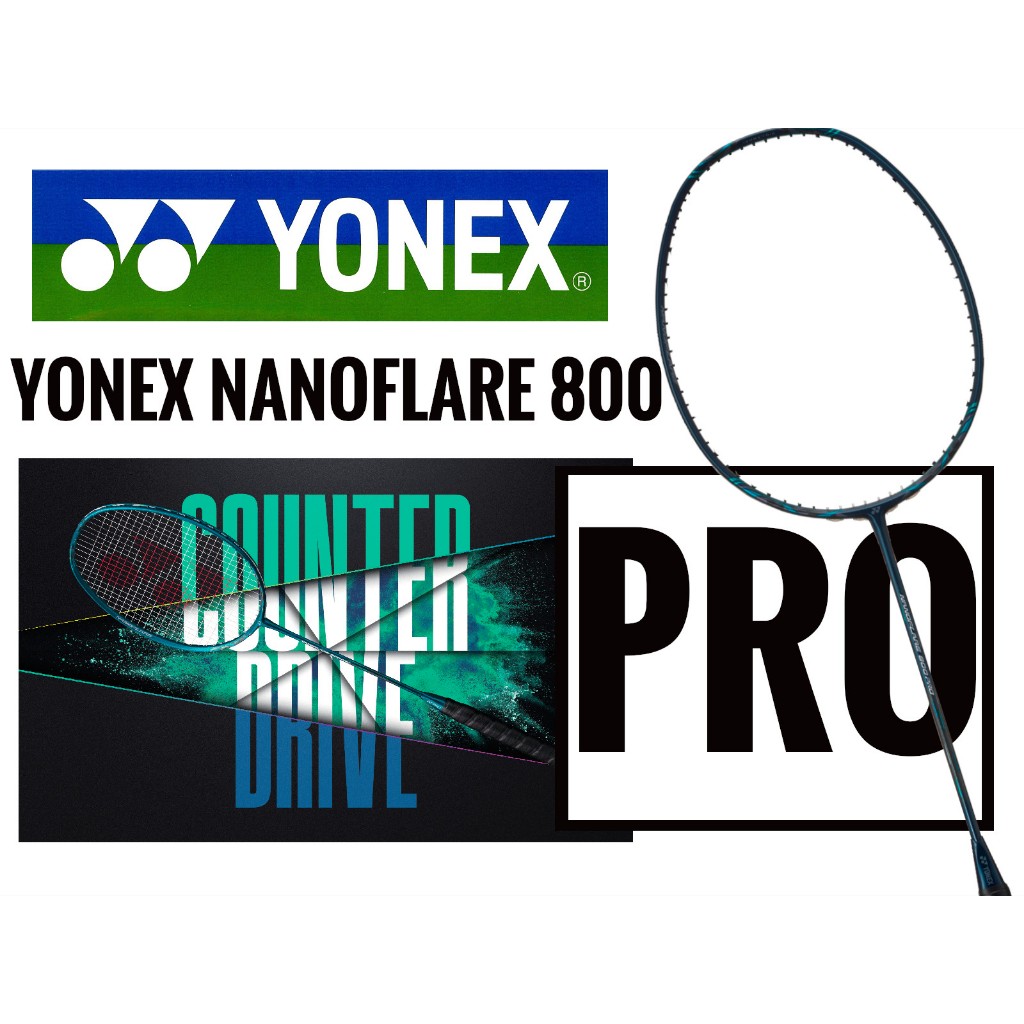Yonex Nanoflare 800 Pro Deep Green NF-800P (Made In Japan) Unstrung No String No Grip Badminton ...