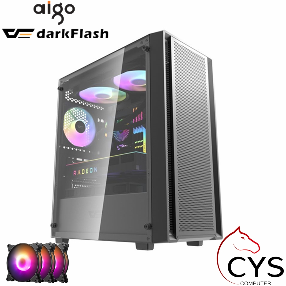 AIGO DARKFLASH DK353 MINI TG MICRO ATX CASING | Shopee Malaysia