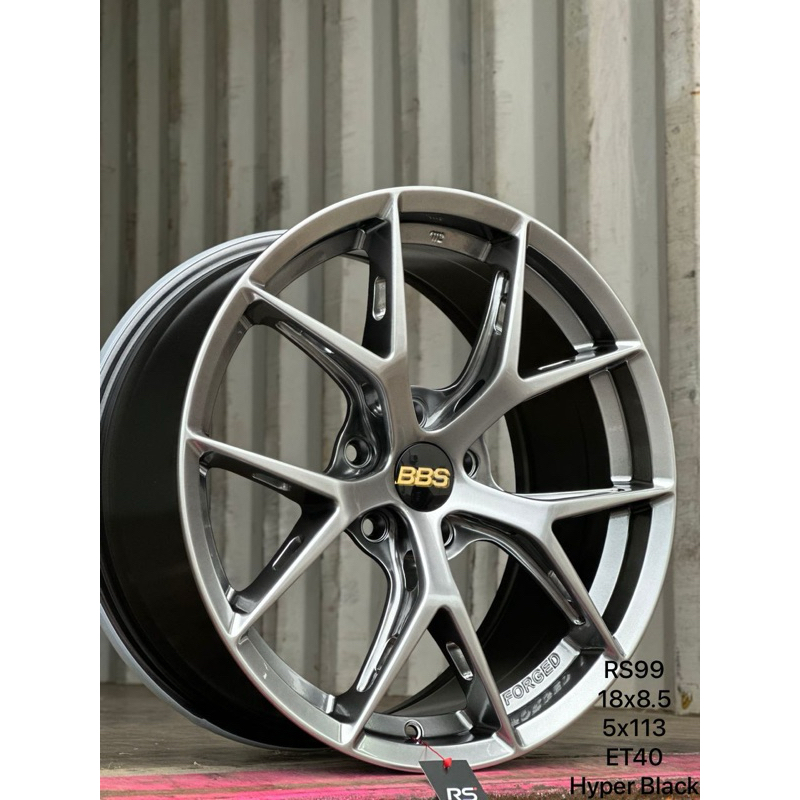 BBS FIR Flow Forming New Model 18” 19” (Glossy Black/Hyper Black) Civic ...