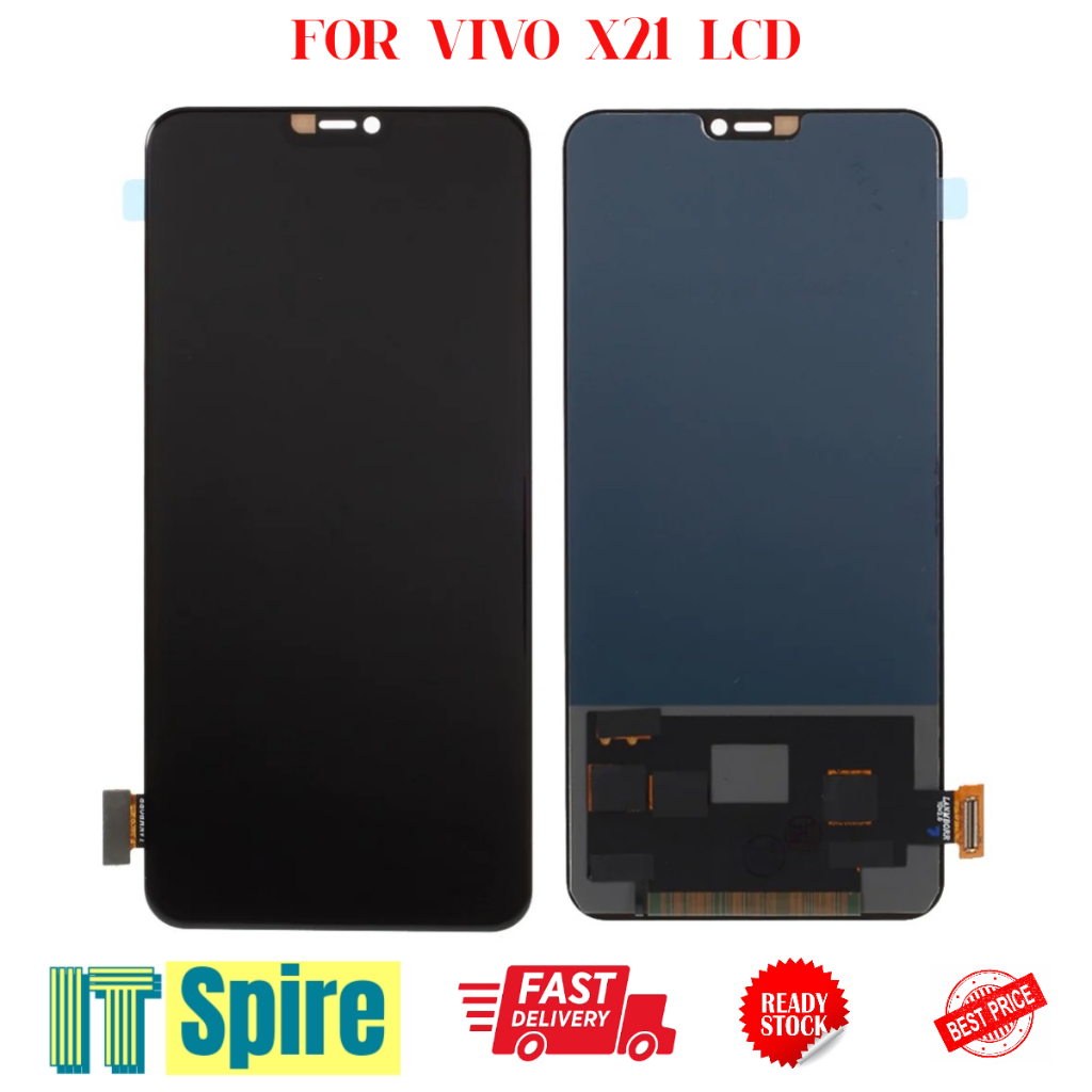 VIVO X21 X21UD A COMPATIBLE LCD DISPLAY TOUCH SCREEN DIGITIZER BY LAP ...