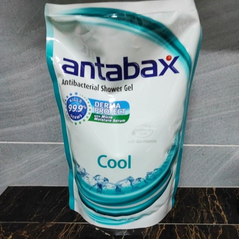 Antabax Antibacterial Shower Cream refill pack, bottle 850g-975ml ...