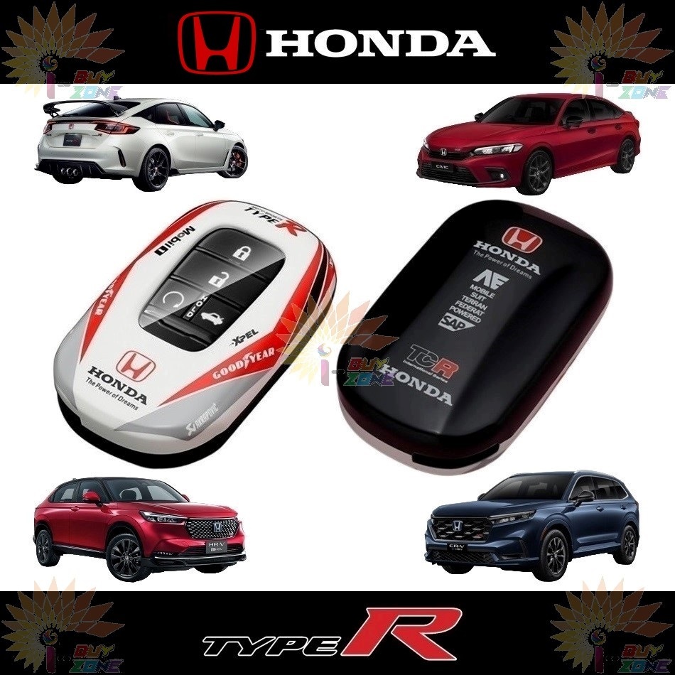 Honda Type R Magnetic Car Key Cover for NEW Civic (FE, FL5), CR-V, HR-V ...