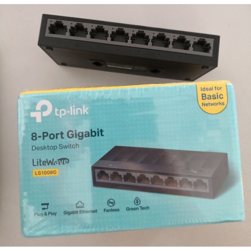 TP-LINK GIGABIT 10/100/1000Mbps DESK ETHERNET 8/5 PORT | Shopee Malaysia