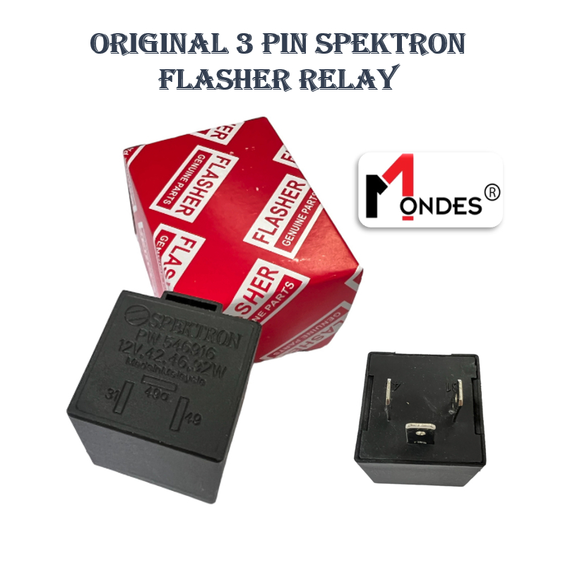 PW546916 Spektron Flasher Unit Relay Turn Signal Light 3 Pins for ...