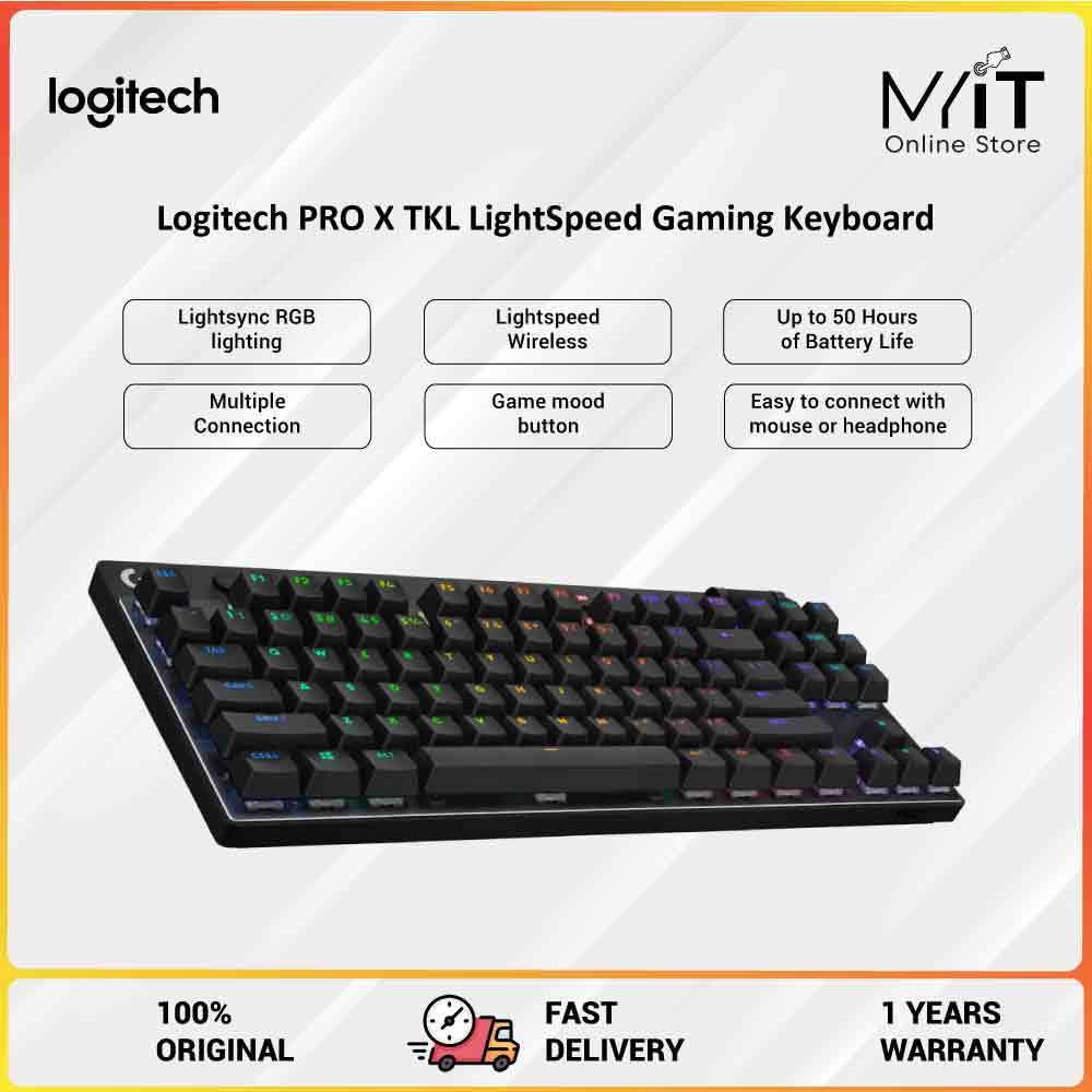 Logitech PRO X TKL LIGHTSPEED Gaming Keyboard | Shopee Malaysia