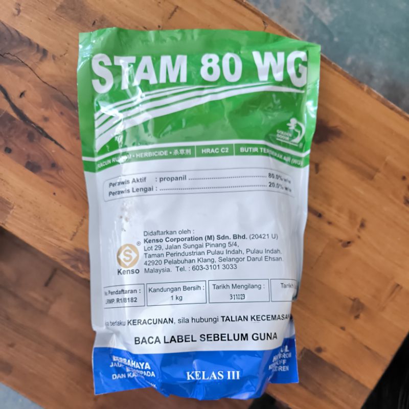 1 kg STAM 80 WG Racun Rumput Padi | Shopee Malaysia