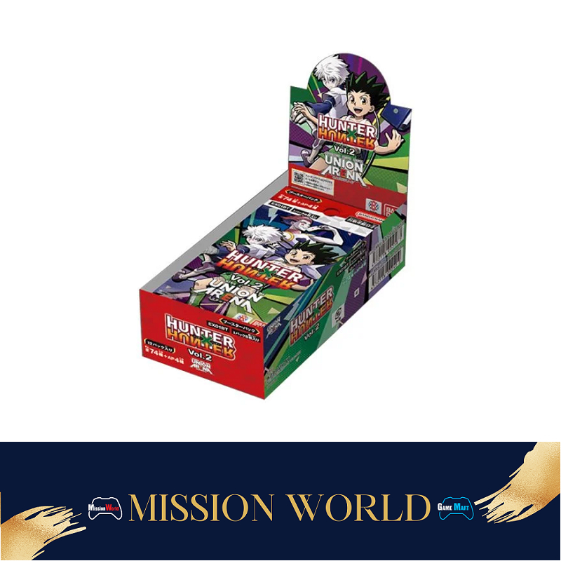 Union Arena TCG Hunter x Hunter Vol.2 (Japanese)(EX01BT)(1 Box 12 Packs) | Shopee Malaysia