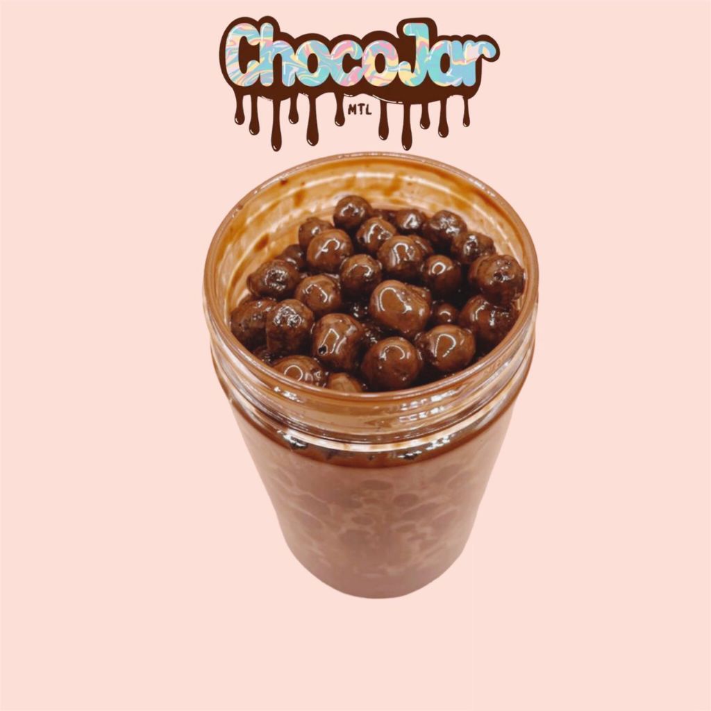 Chocojar chocolate Premium 300ml [NO TOPPING] Mini crunch, Koko ball ...