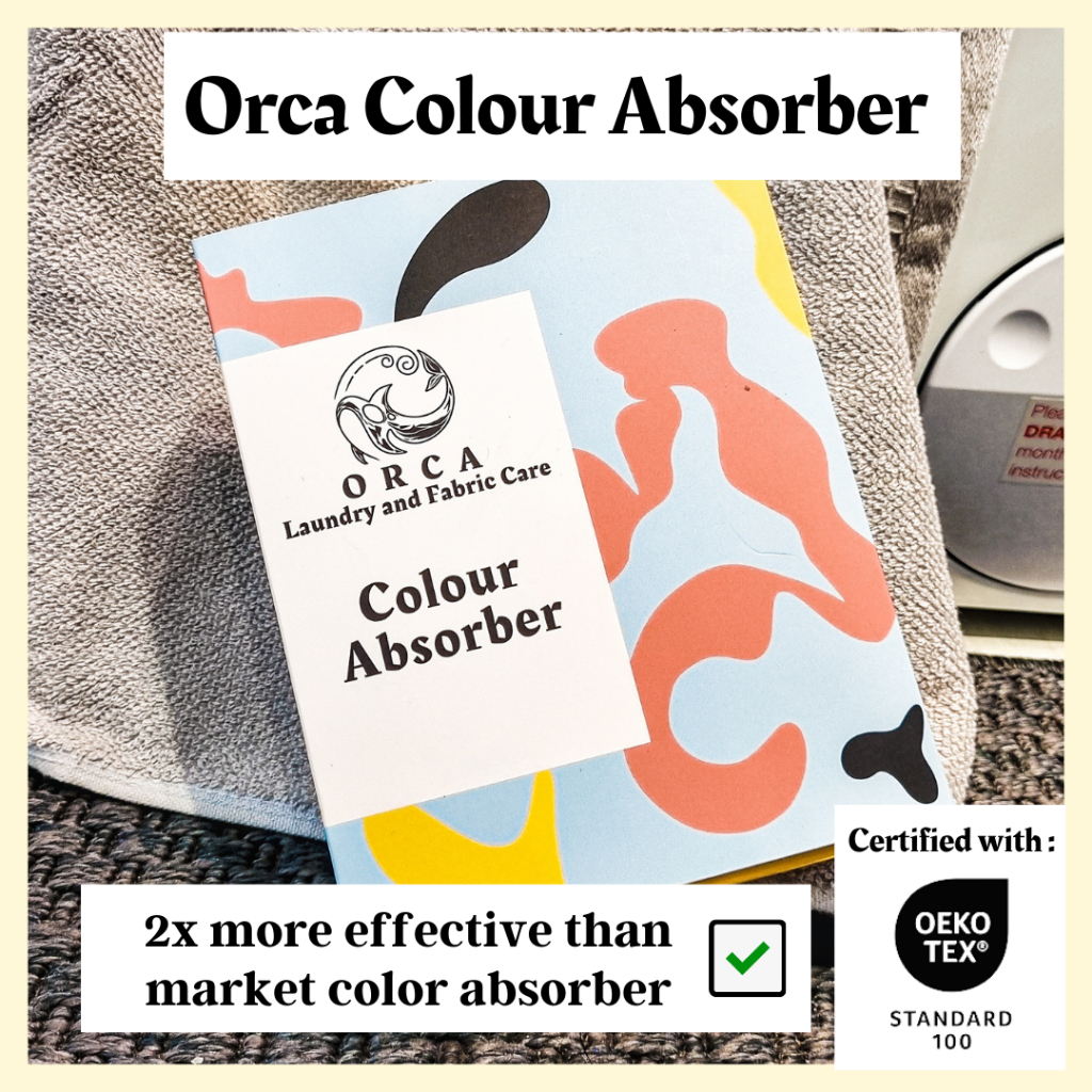 Orca Colour Absorber 2X Effective Absorber Sheets Color Catcher 防串染洗衣吸色 ...