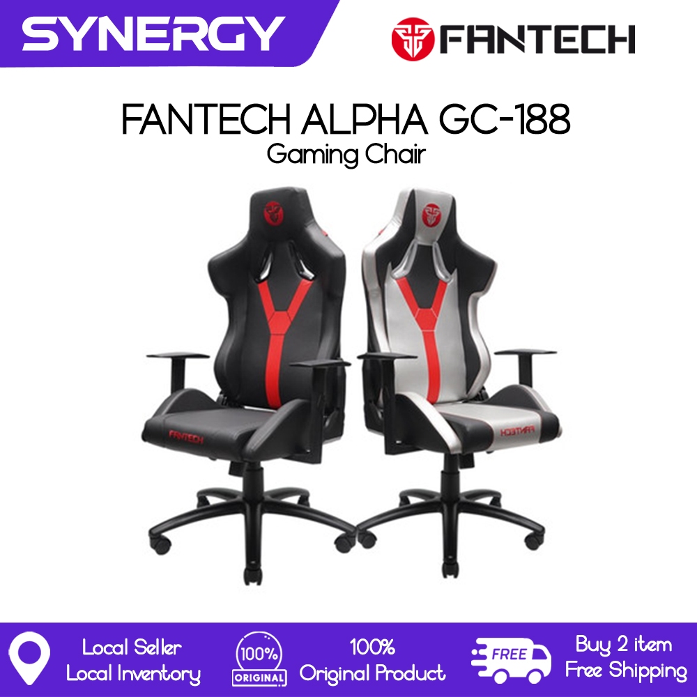 Fantech Gaming Chair Alpha GC-188 with Ergonimic Build, Durable ...
