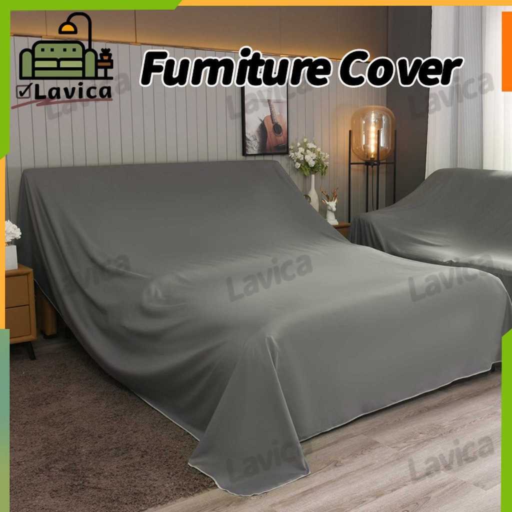 【MY】Home Anti-Dust Cloth Household Large Sofa Bed Cover Furniture ...