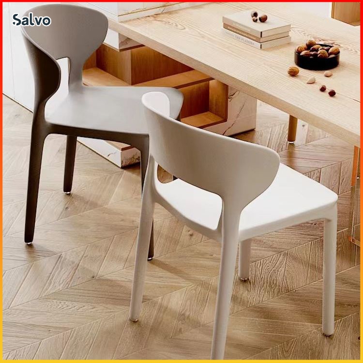 Salvo Kerusi Nordic Chair Black&Whit Plastic Chair Home Chair Living ...