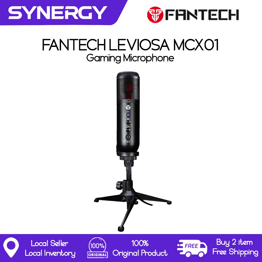 Fantech Microphone Leviosa MCX01 / Leviosa Max MCX03 Condenser Microphone with USB Interface ...