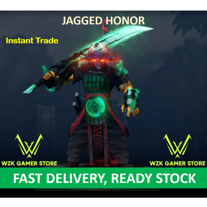 【Instant Stock】DOTA2 Jagged Honor (Full Set) [NO NEED WAIT 7 DAYS ...