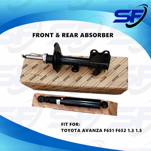 TOYOTA AVANZA F651 F652 1.3 1.5 FRONT REAR ABSORBER 1 PAIR 2 PCS ...
