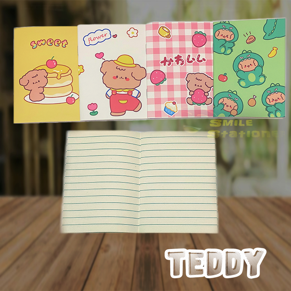 【1pc】Cute Mini Notebook Cute Cartoon Mini Memo Pad Notebook | Shopee ...