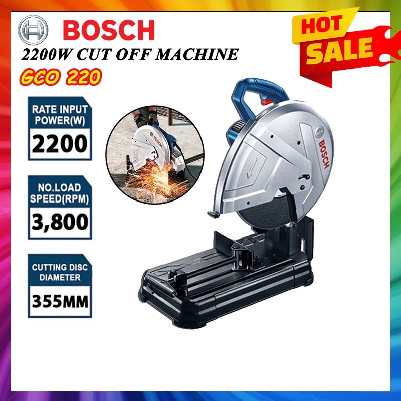 Bosch GCO 220 GCO220 Cut Off Machine Metal Cut Off Saw | Shopee Malaysia