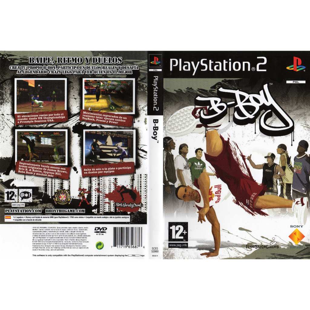 PS2 DVD Games Collection B-Boy | Shopee Malaysia