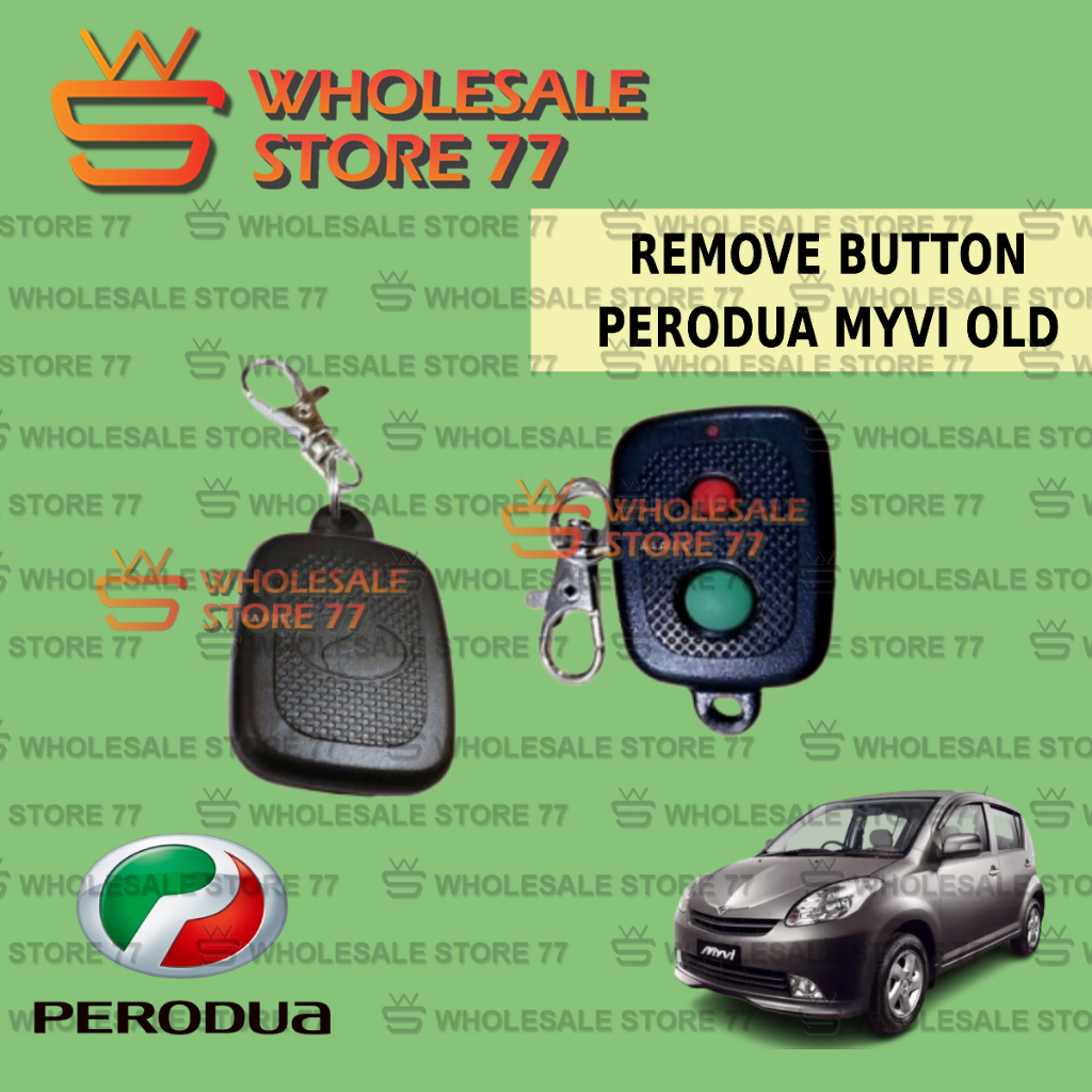ORIGINAL PERODUA MYVI M300 2005 - 2011 Car Alarm Remote Control Key ...