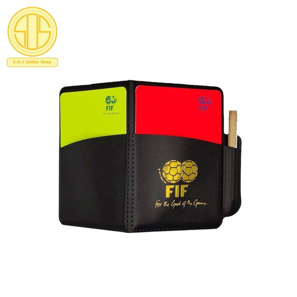 Referee Card Red Yellow Card Wallet Soccer Football Futsal FIFA ...