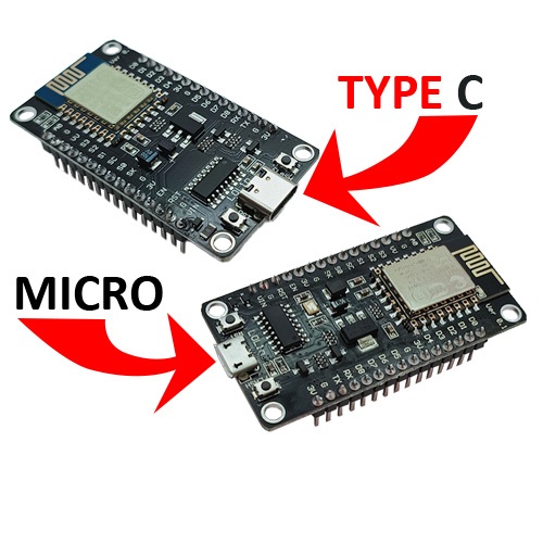 ESP8266 WIFI NodeMCU Lua Lolin V3 CH340G Module Type C Micro USB ...