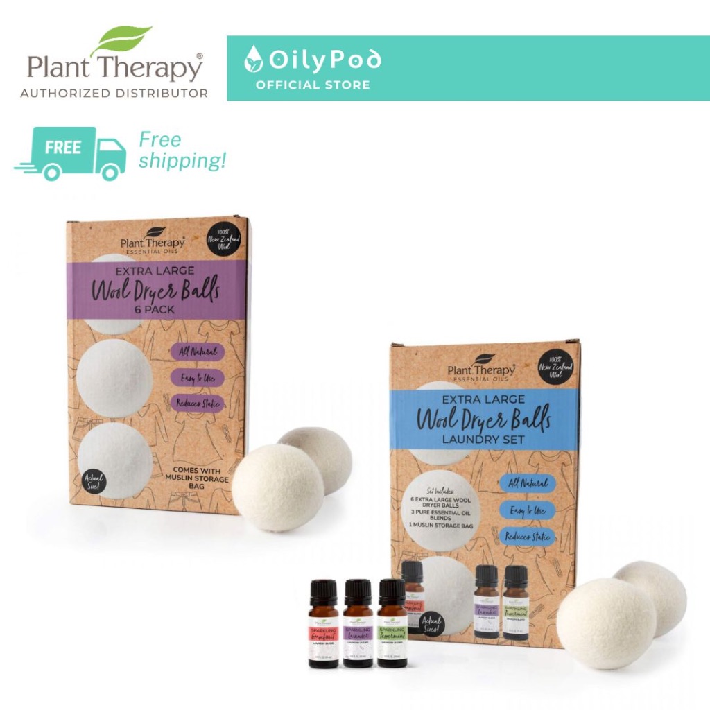Plant Therapy Wool Dryer Balls | Shopee Malaysia