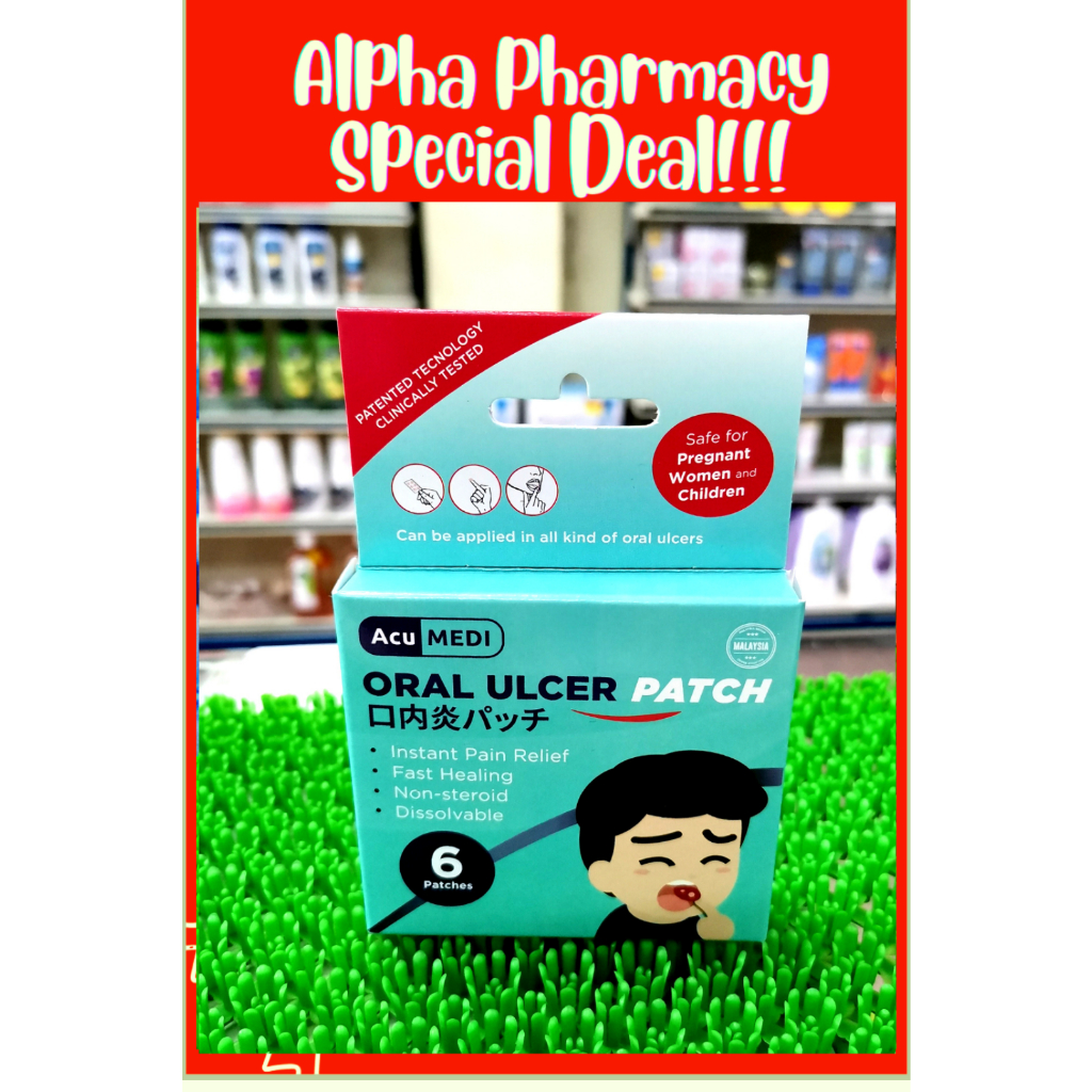 ACUMEDI ORAL ULCER PATCH 6S | Shopee Malaysia