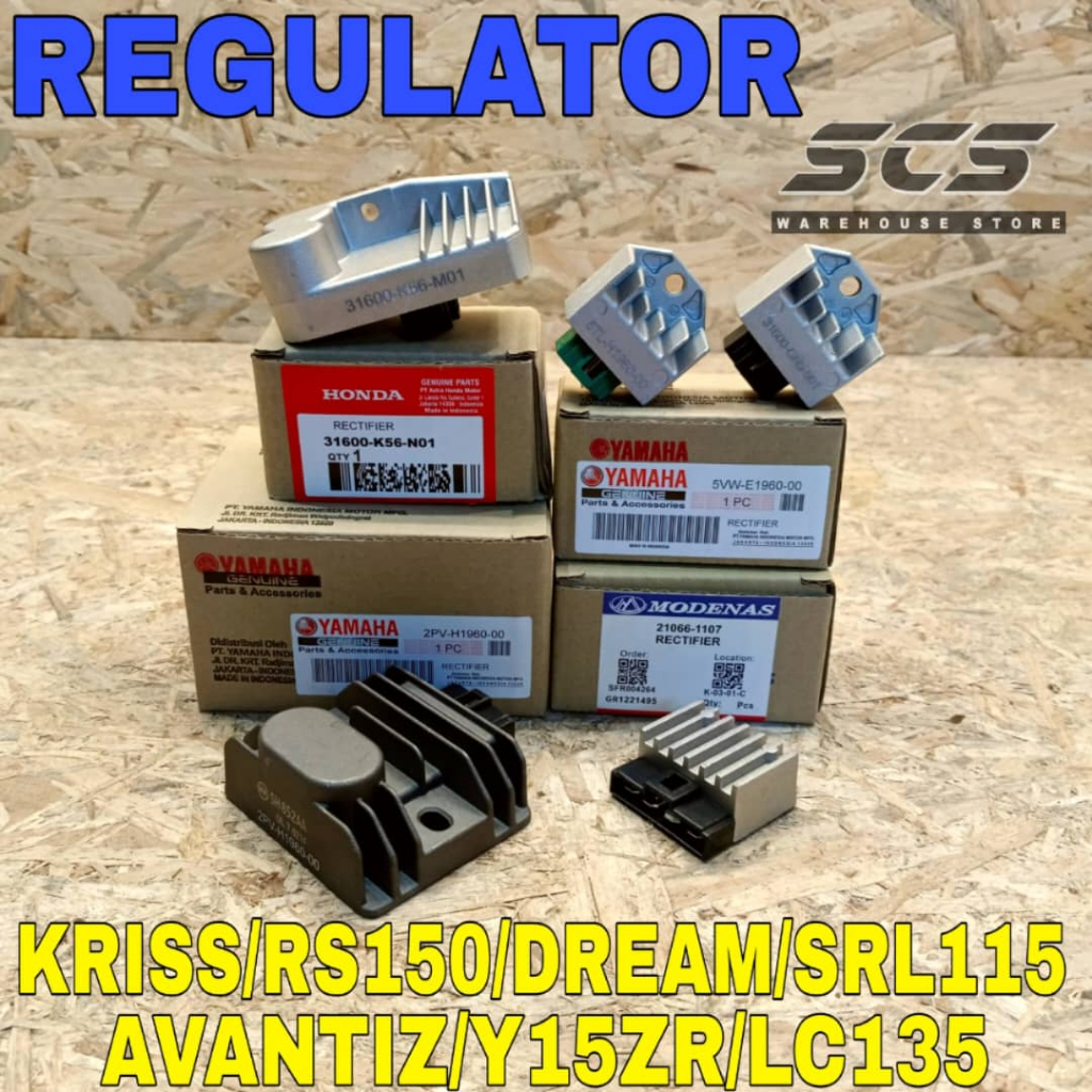 Rectifier Indonesia EX5 Dream Kriss RS150 LC135 SRL115 Y15ZR AVANTIZ ...