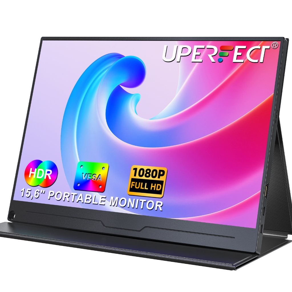 UPERFECT 【Local delivery】 Upgrade 15.6" VESA Portable Monitor 1080P ...