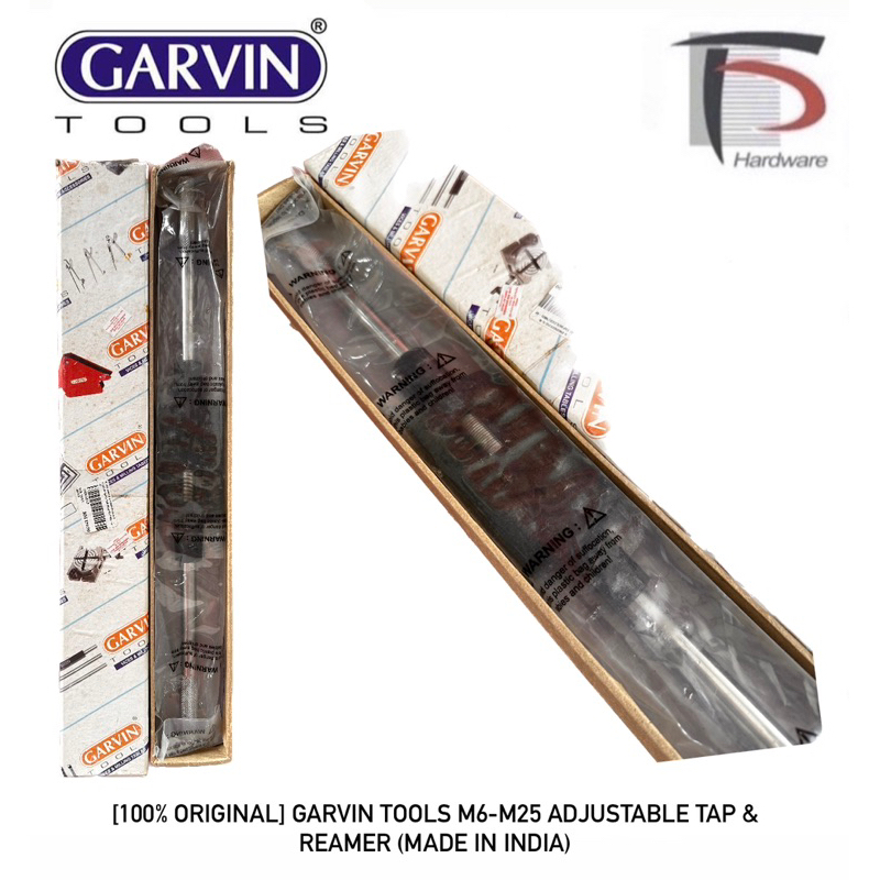 [100% ORIGINAL] GARVIN TOOLS M6-M25 ADJUSTABLE TAP & REAMER (MADE IN INDIA) | Shopee Malaysia