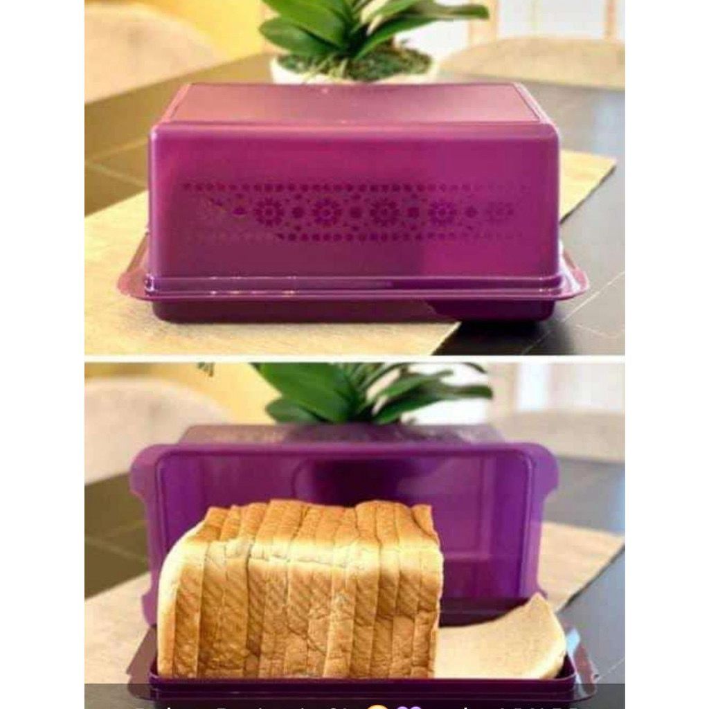 2139 Tupperware Mosaic Bread Server/ Bekas Simpan Roti/ Tupperware ...