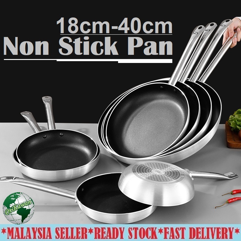 Orikawan Non Stick Frying Pan 18CM to 40cm Restaurant & Home Use ...