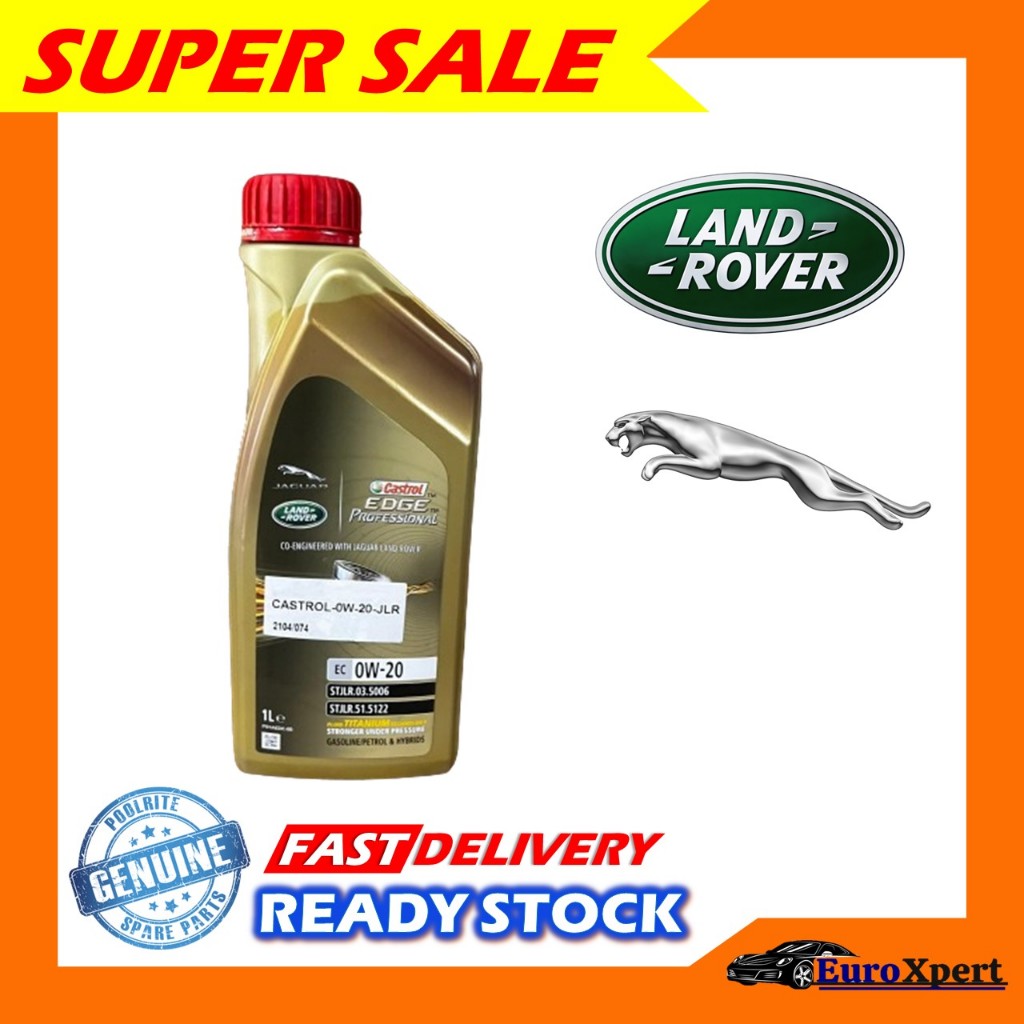 [ORIGINAL] JAGUAR & LAND ROVER SPECIFICATION FULLY SYNTHETIC 0W-20 ...
