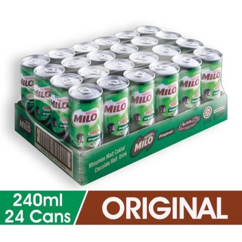 Milo tin (240ml x 24 Cans) | Shopee Malaysia