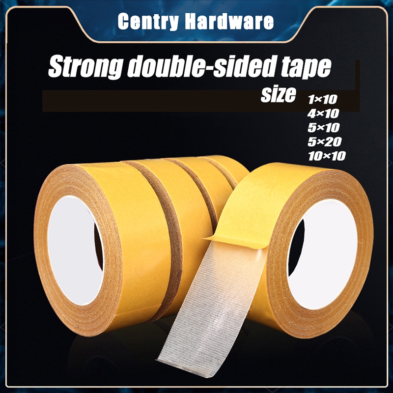 10M Super Sticky Netted Cloth Based Transparent Adhesive Double Sided ...