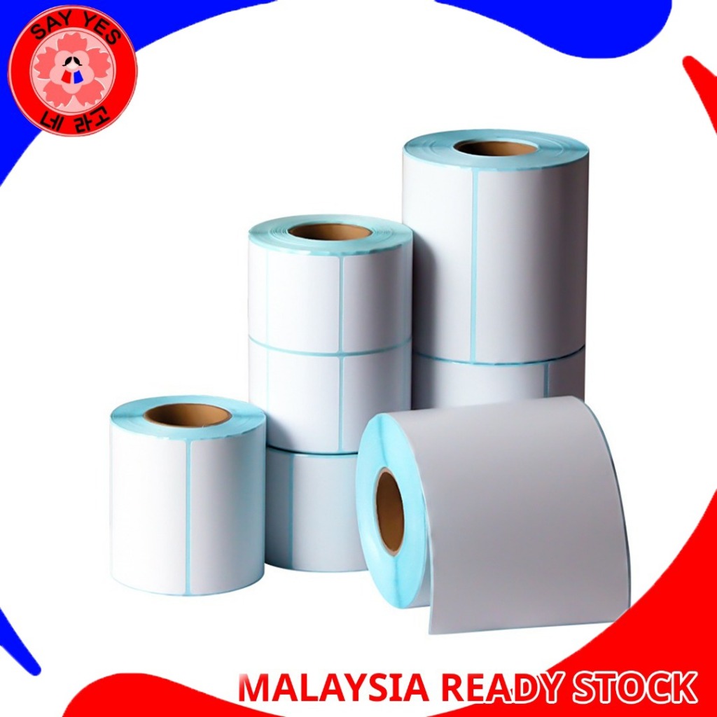 SayYes Gulung Label Shipping Waybill Consignment Note Thermal Label ...