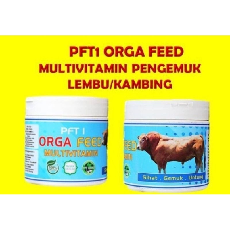 ORGA FEED MULTIVITAMIN NO. 1 DI MALAYSIA (VITAMIN UNTUK LEMBU, KAMBING ...