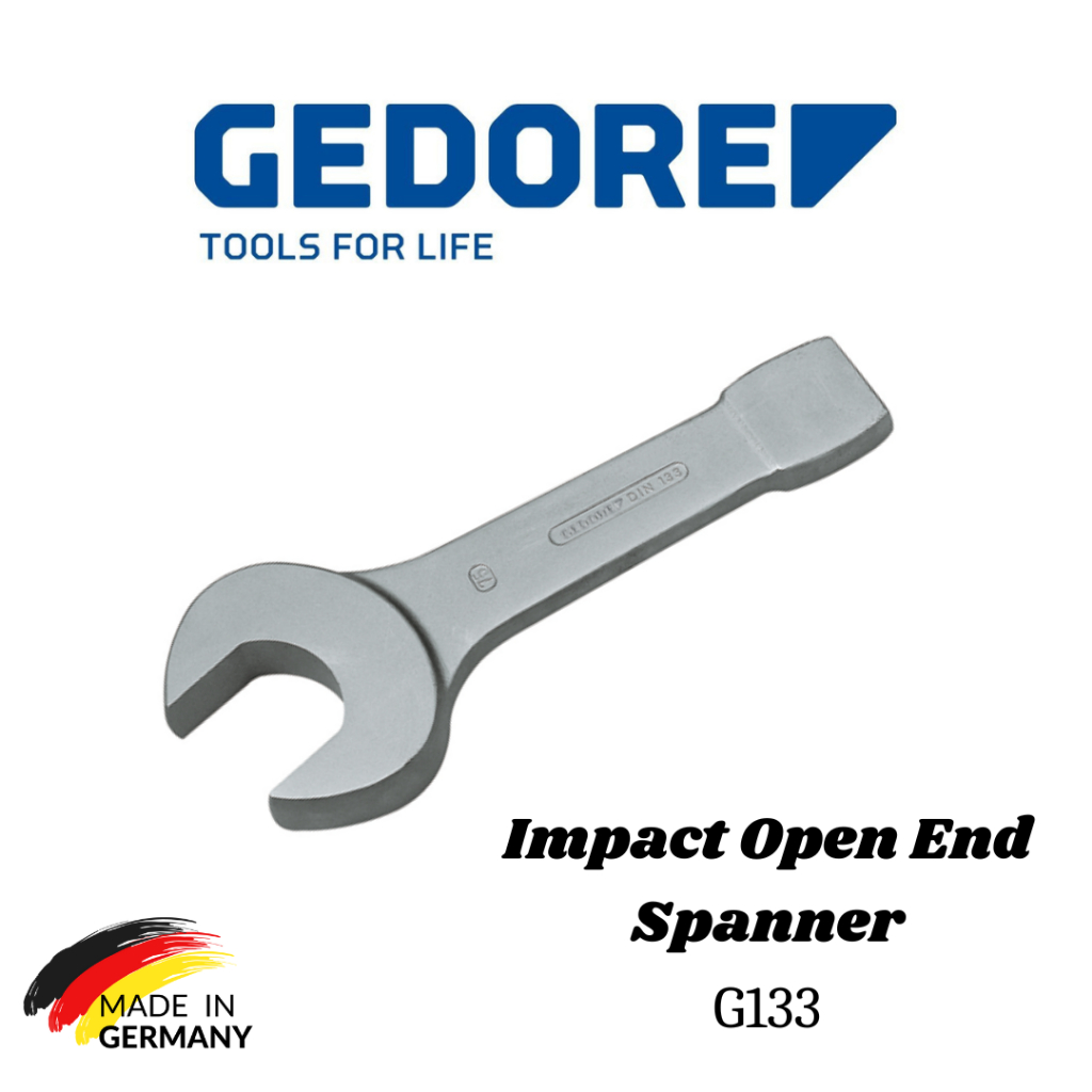 GEDORE Impact Open End Slogging Spanner G133 | Shopee Malaysia