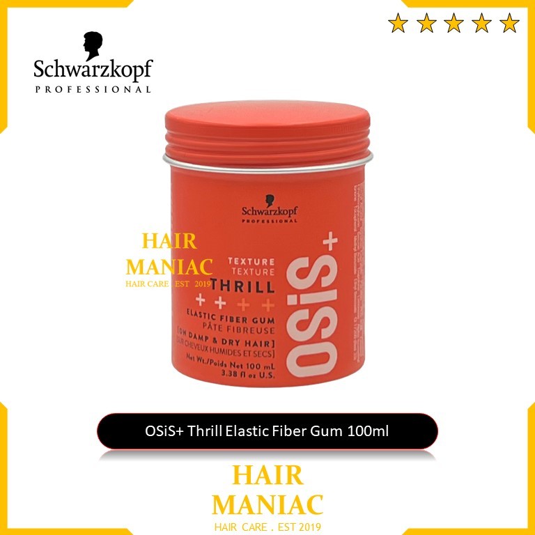 Schwarzkopf OSiS+ Texture Thrill Elastic Fiber Gum 100ML (Medium ...
